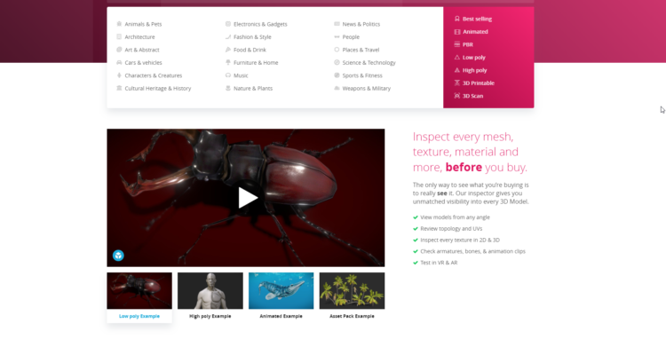 10 Best Websites to Sell 3D Models for Everyone! - InspirationTuts