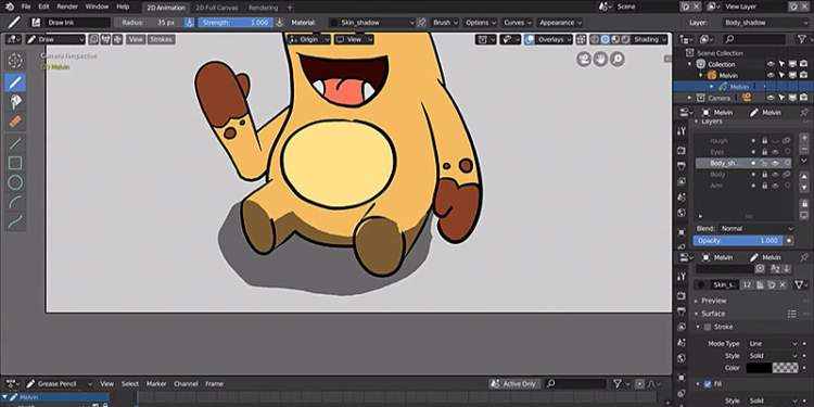 Blender for 2D Animation | Is it as awesome as 3D? - InspirationTuts