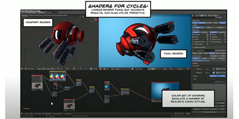 Creating Comics in Blender | is it as awesome as 3D? - InspirationTuts