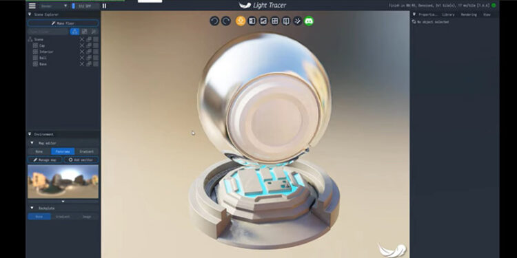 Light Tracer Renderer - InspirationTuts