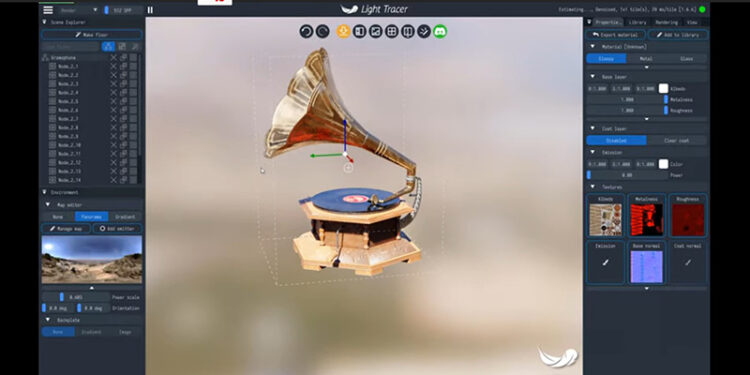 Light Tracer Renderer - InspirationTuts