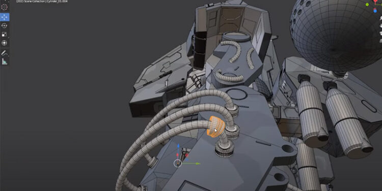 Awesome Blender Addon for Creating Cables | 10 Cablerator functions ...