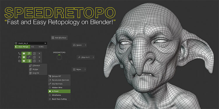 8 awesome Blender Addons for Retopology - InspirationTuts