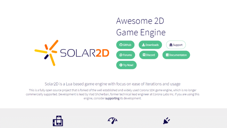 Best Indie Game Engines for Indie Developers (free included) - InspirationTuts
